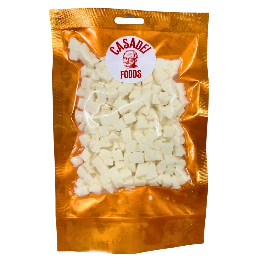 Plant-Based Cubed Mozzarella 200g – Casadei Foods